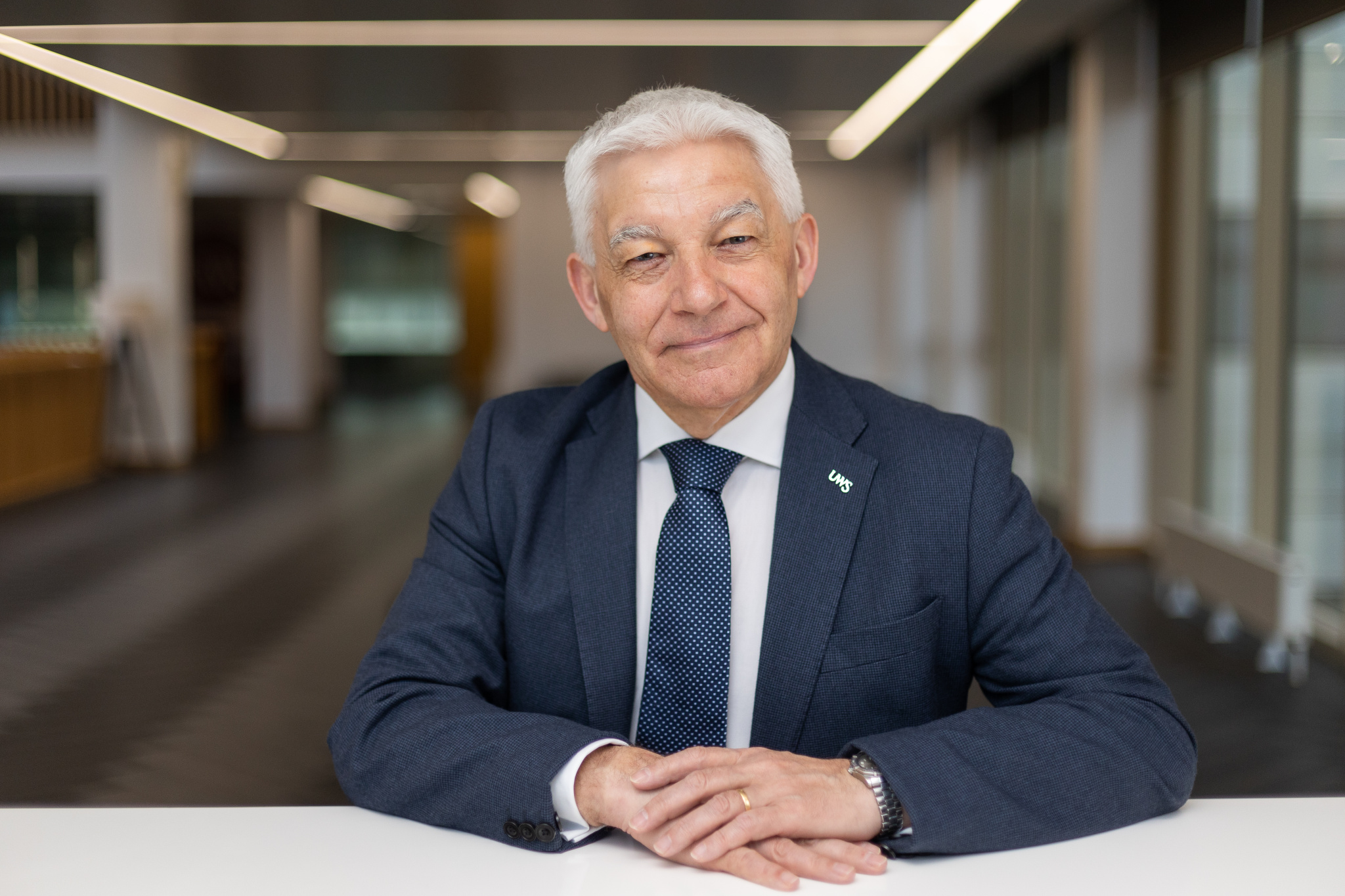 University of the West of Scotland Principal, Professor James Miller ...